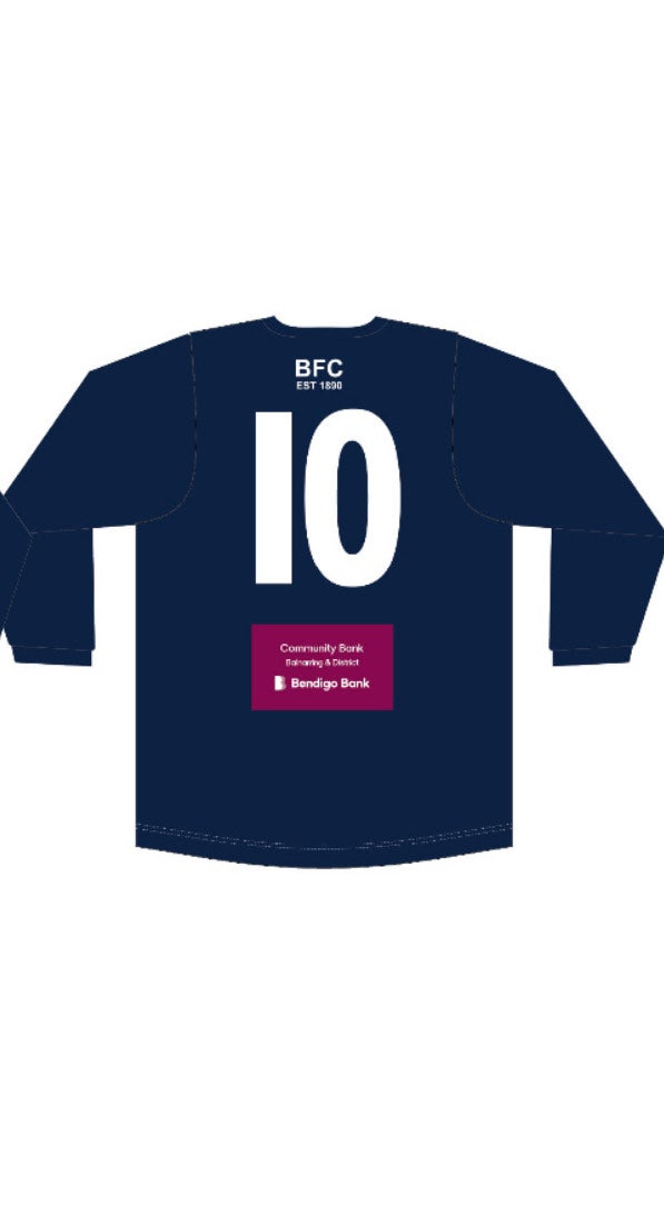 Long Sleeve Playing Guernsey with NUMBER | Balnarring Junior football club